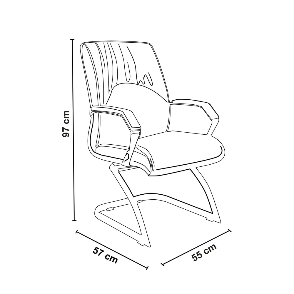 Silla de espera Campi Akabani. Muebles Italianos de Venta en México