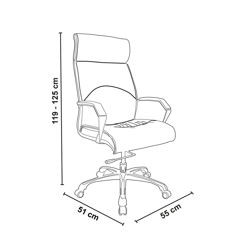 Sillón ejecutivo Campi Akabani. Muebles Italianos de Venta en México