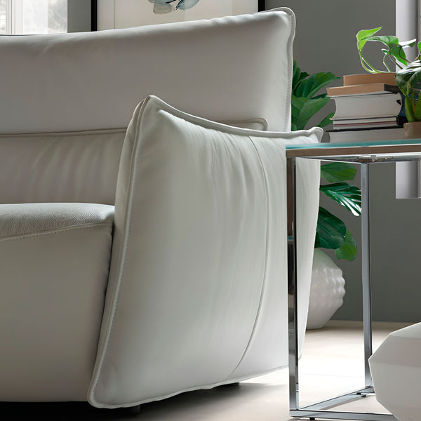 Esquinero Stupore Natuzzi Coñac Chaise izquierdo reclinable eléctrico ...