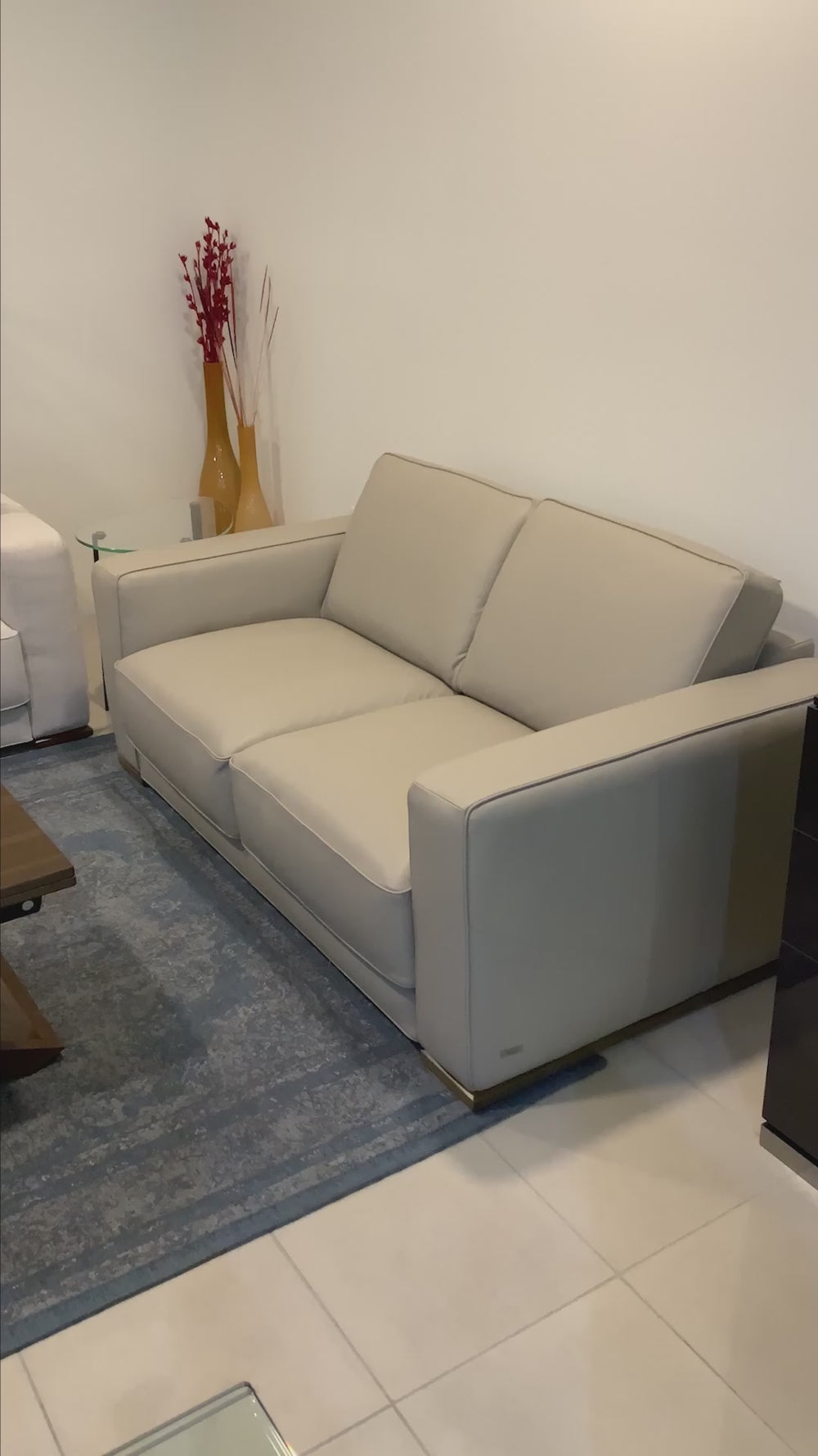Love seat Boston Natuzzi piel Natuzzi. Muebles Italianos de Venta en México